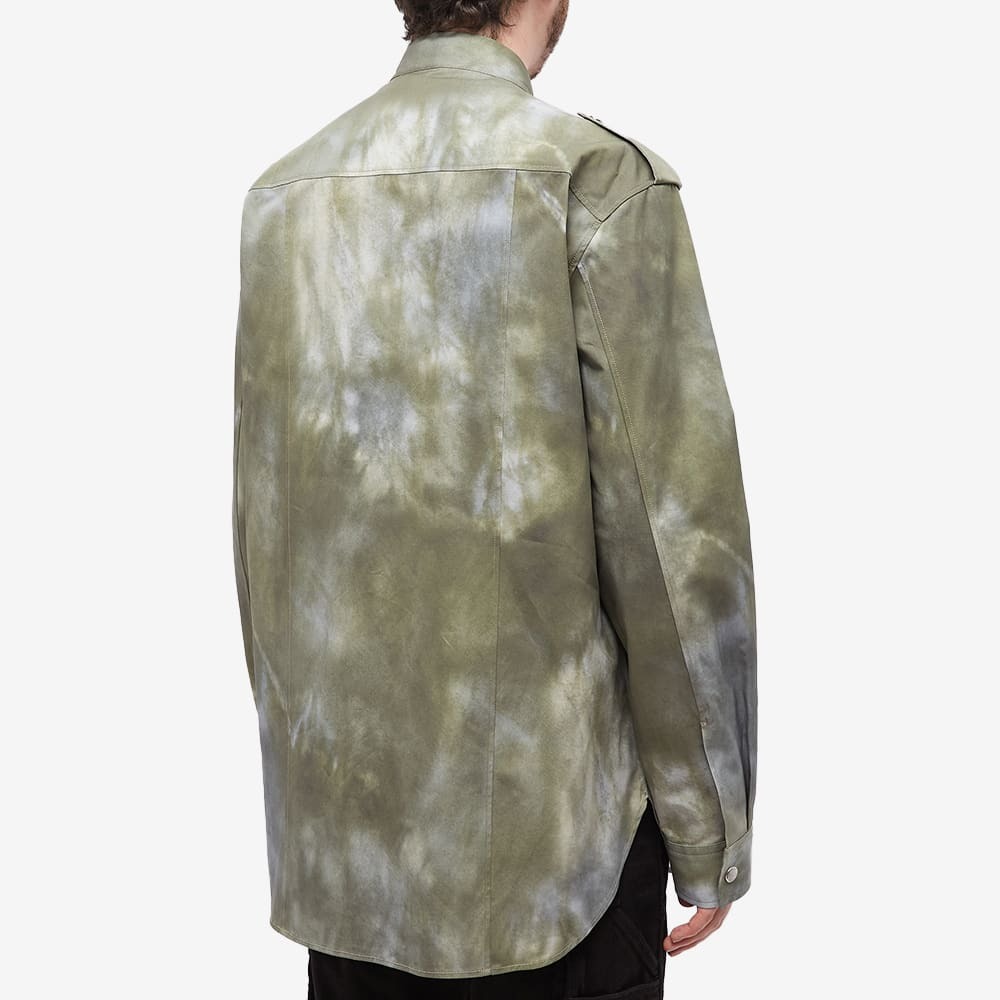 Balmain Men's Saharan Tie Dye Twill Jacket in Multi/Khaki Balmain