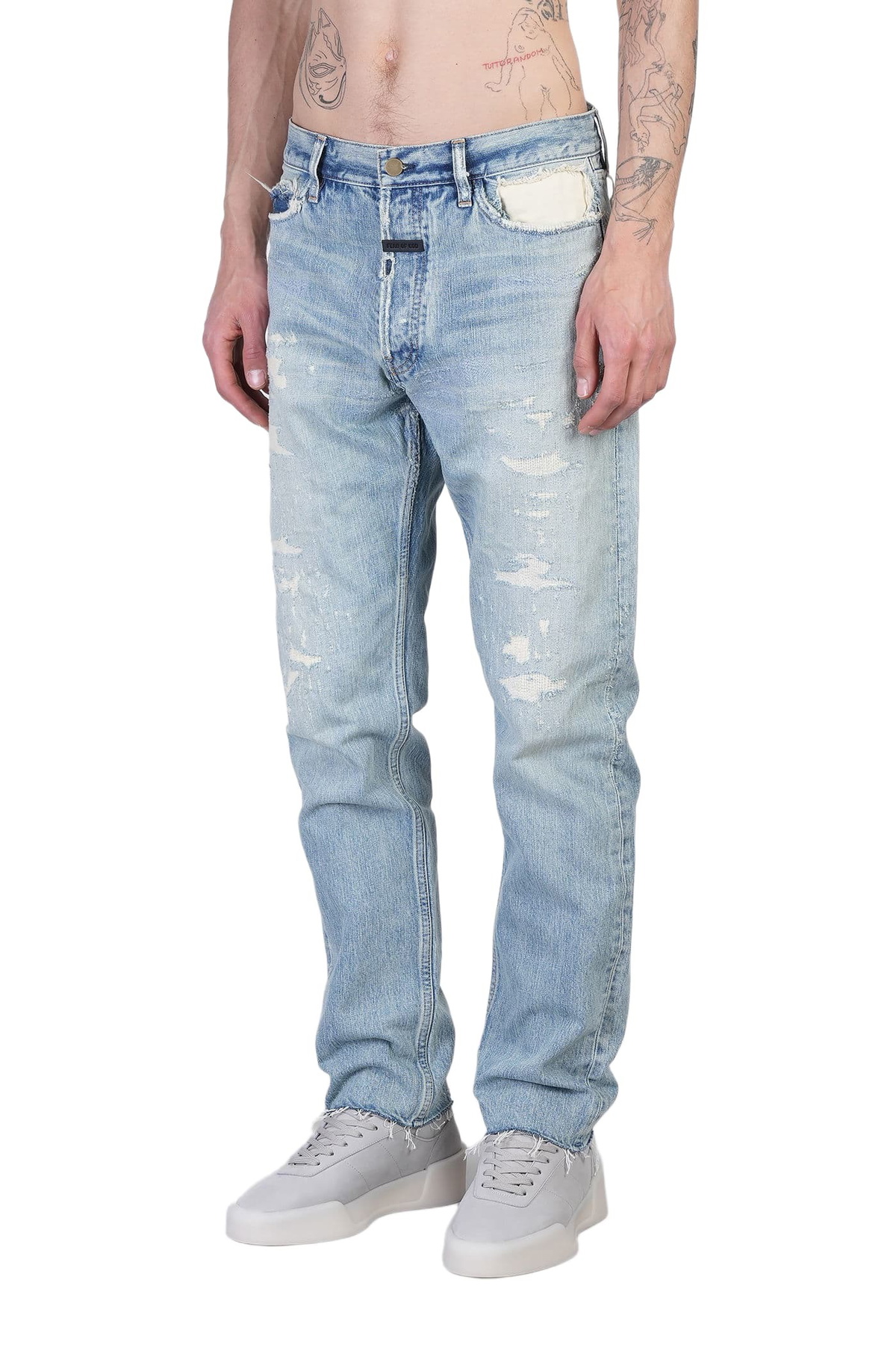 Fear of God Jeans In Blue Cotton Fear Of God