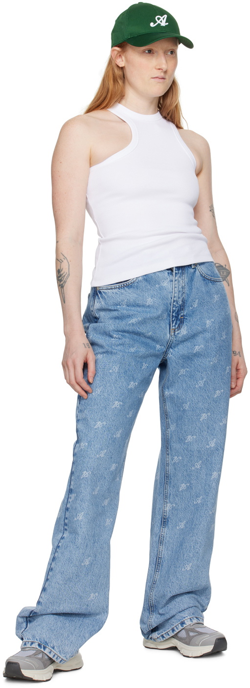 Axel Arigato White Scoop Tank Top Axel Arigato