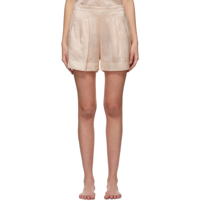 ERES Pink Silk Loyal Shorts ERES