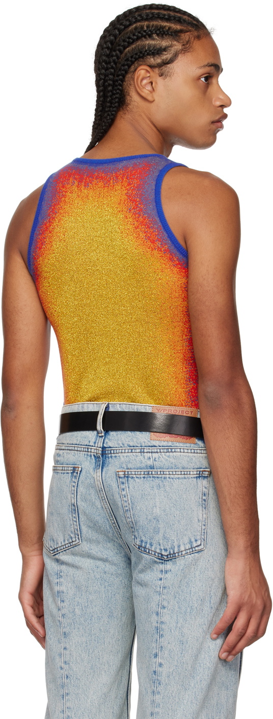Y/Project Blue & Yellow Gradient Tank Top Y/Project