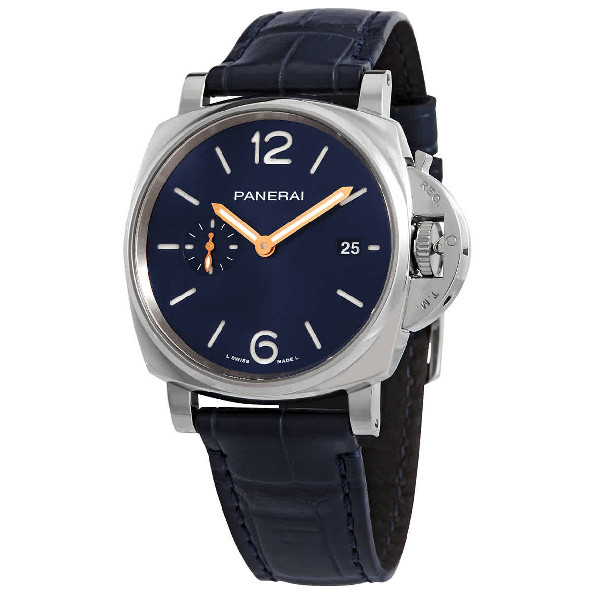 Panerai Luminor Due Automatic Blue Dial Mens Watch PAM01274 Panerai