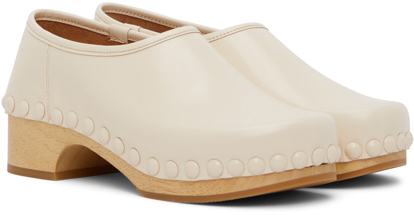 Chloé Off-White Joy Clogs Chloe