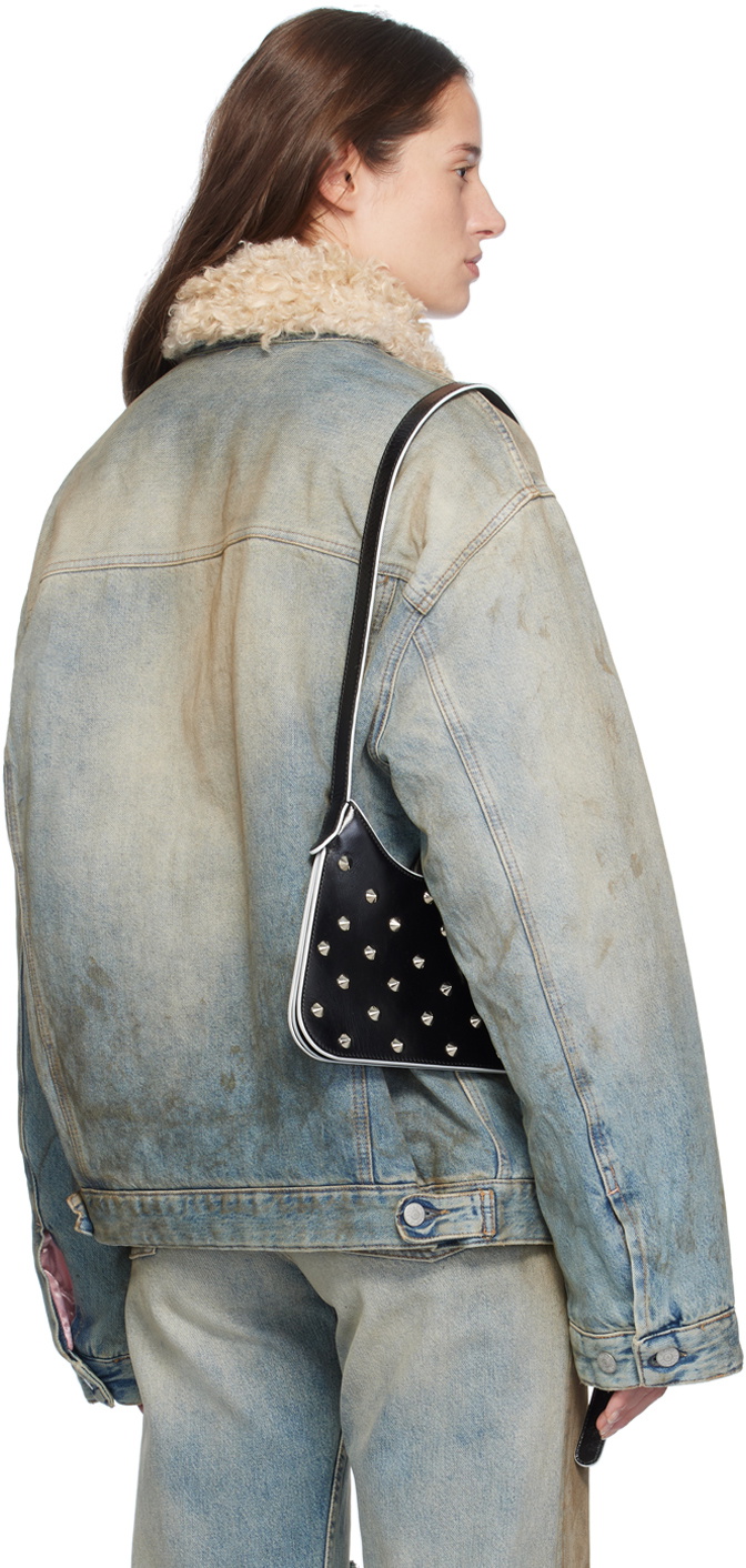 Acne Studios Blue Insulated Denim Jacket Acne Studios