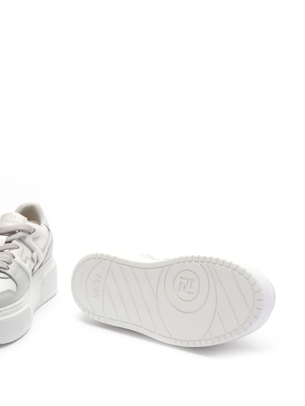 FENDI - Fendi Match Leather Sneakers Fendi
