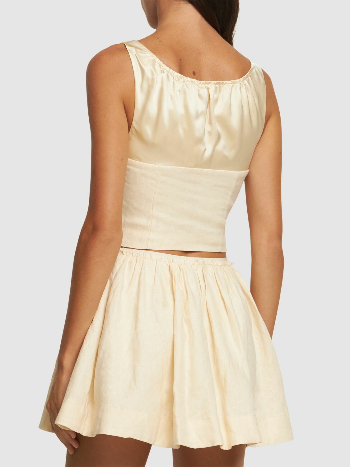 REFORMATION Evy Linen Two Piece Set Reformation