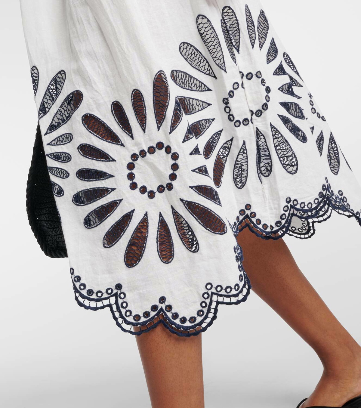 Ulla Johnson Beatrice linen and cotton midi dress Ulla Johnson