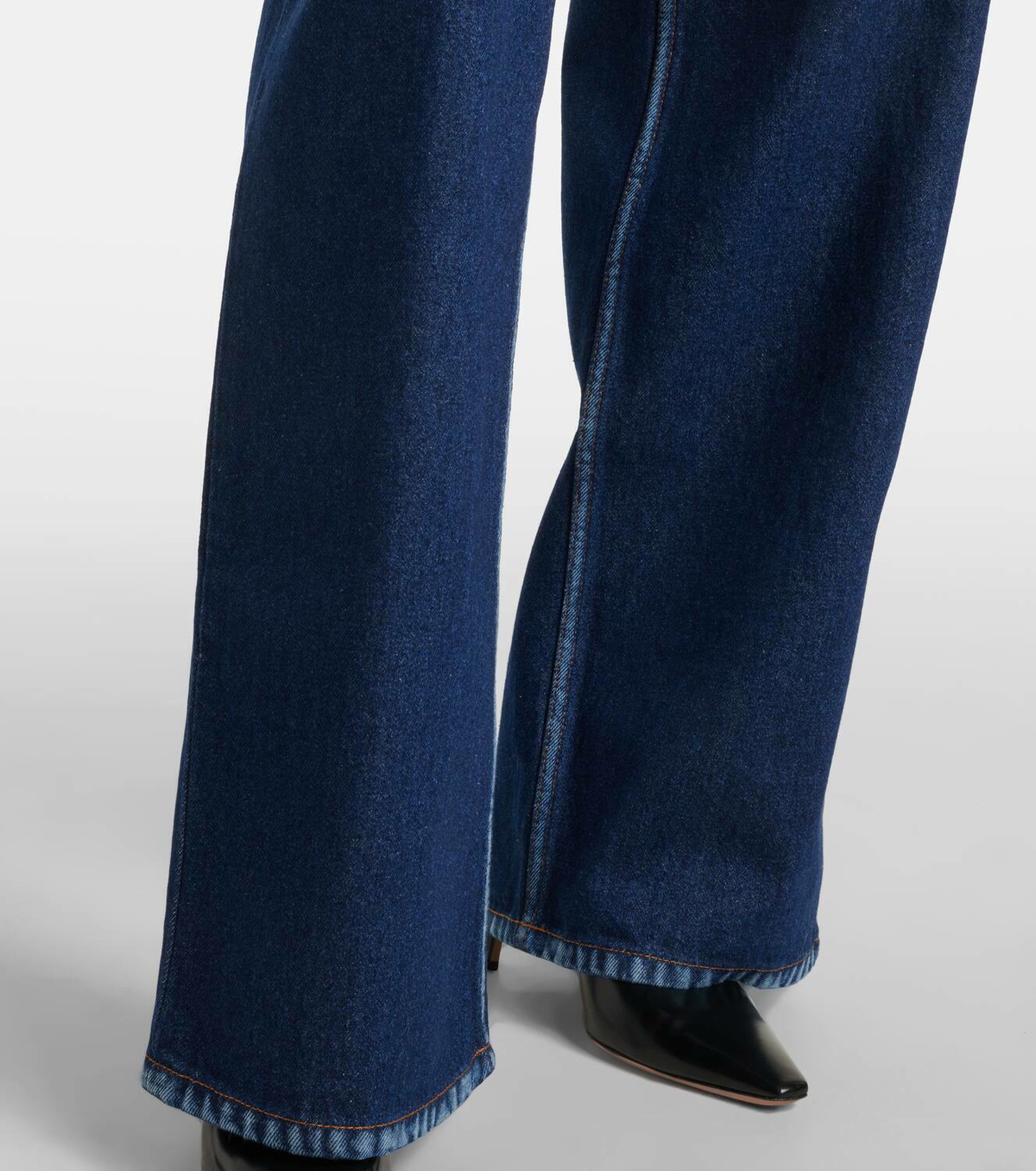 Nina Ricci High-rise wide-leg jeans Nina Ricci