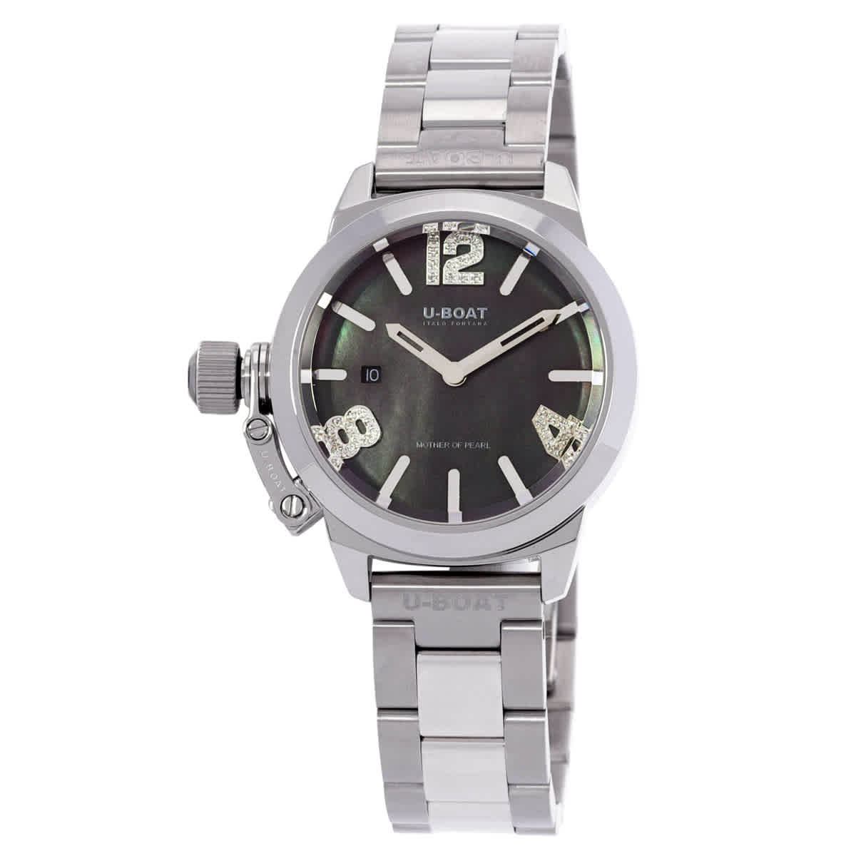 U-Boat Classico Quartz Black Dial Ladies Watch 8899 U-Boat