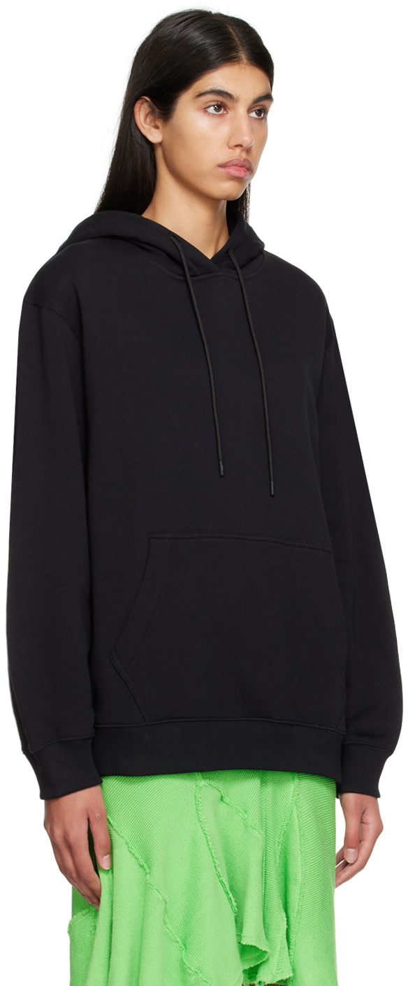 MSGM Black Oversized Hoodie MSGM
