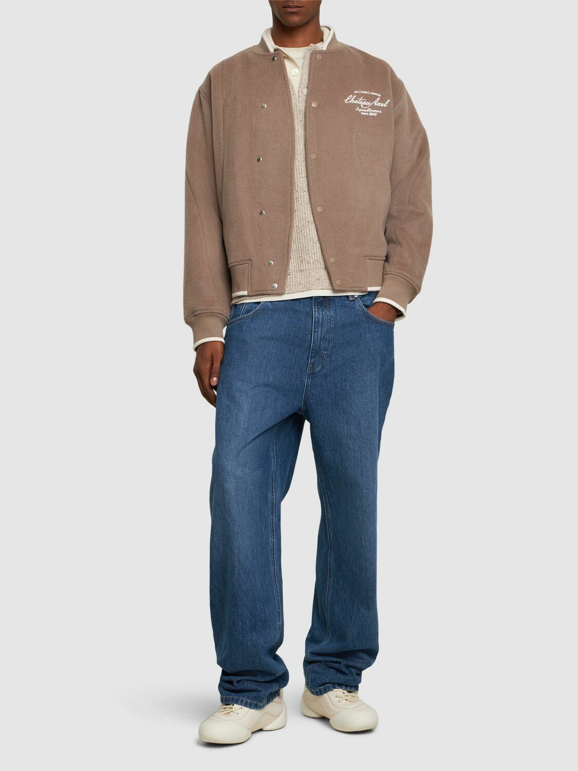 AXEL ARIGATO Chateau Axel Wool Bomber Jacket Axel Arigato