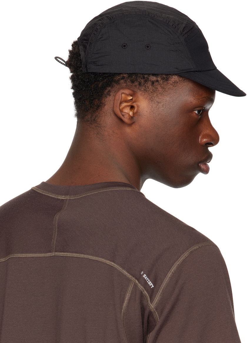 Satisfy Black Rippy Trail Cap Satisfy