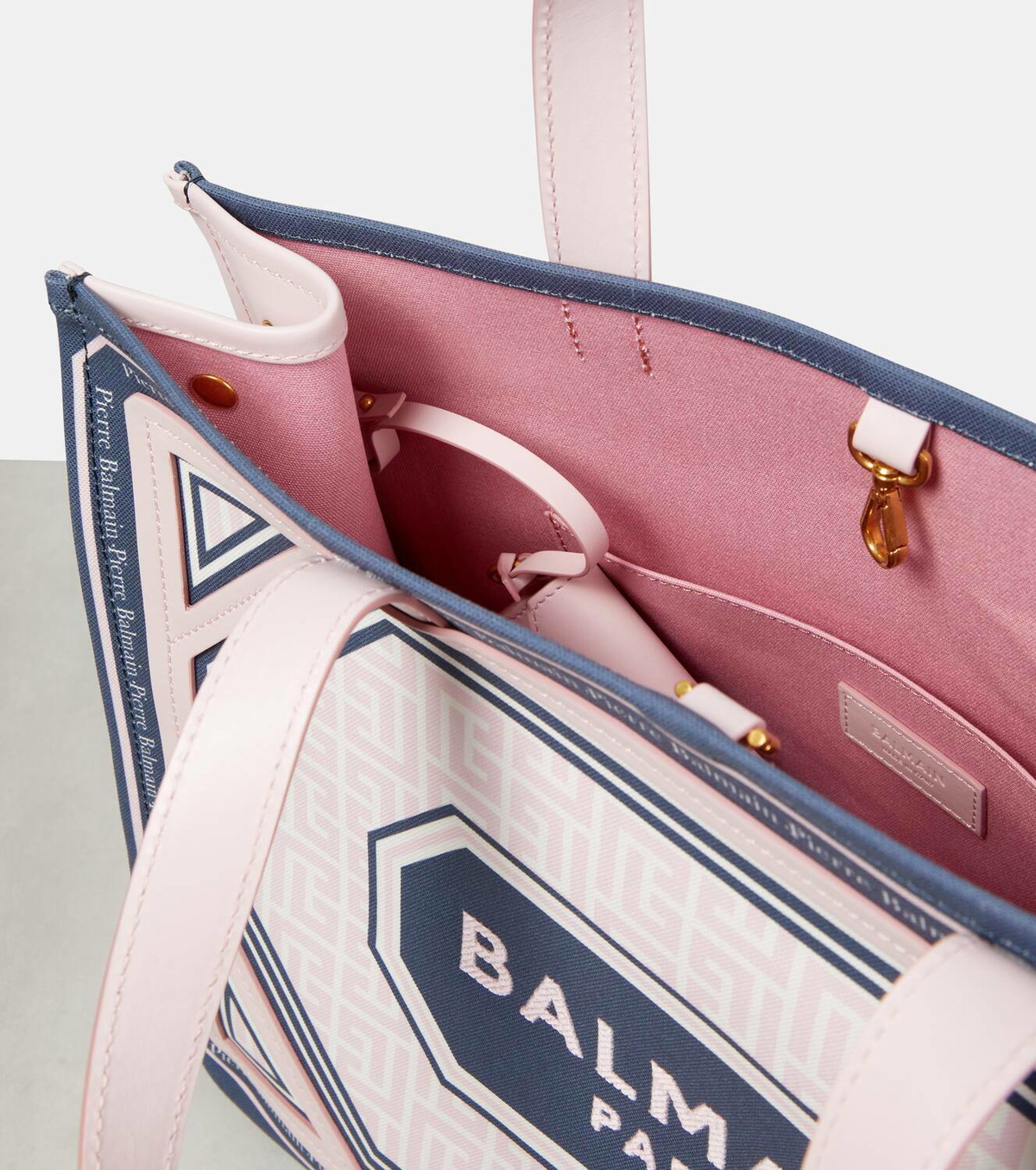 Balmain Logo canvas tote bag Balmain