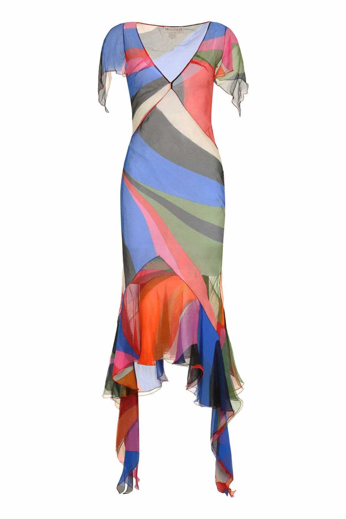 Pucci Printed Silk Dress Emilio Pucci