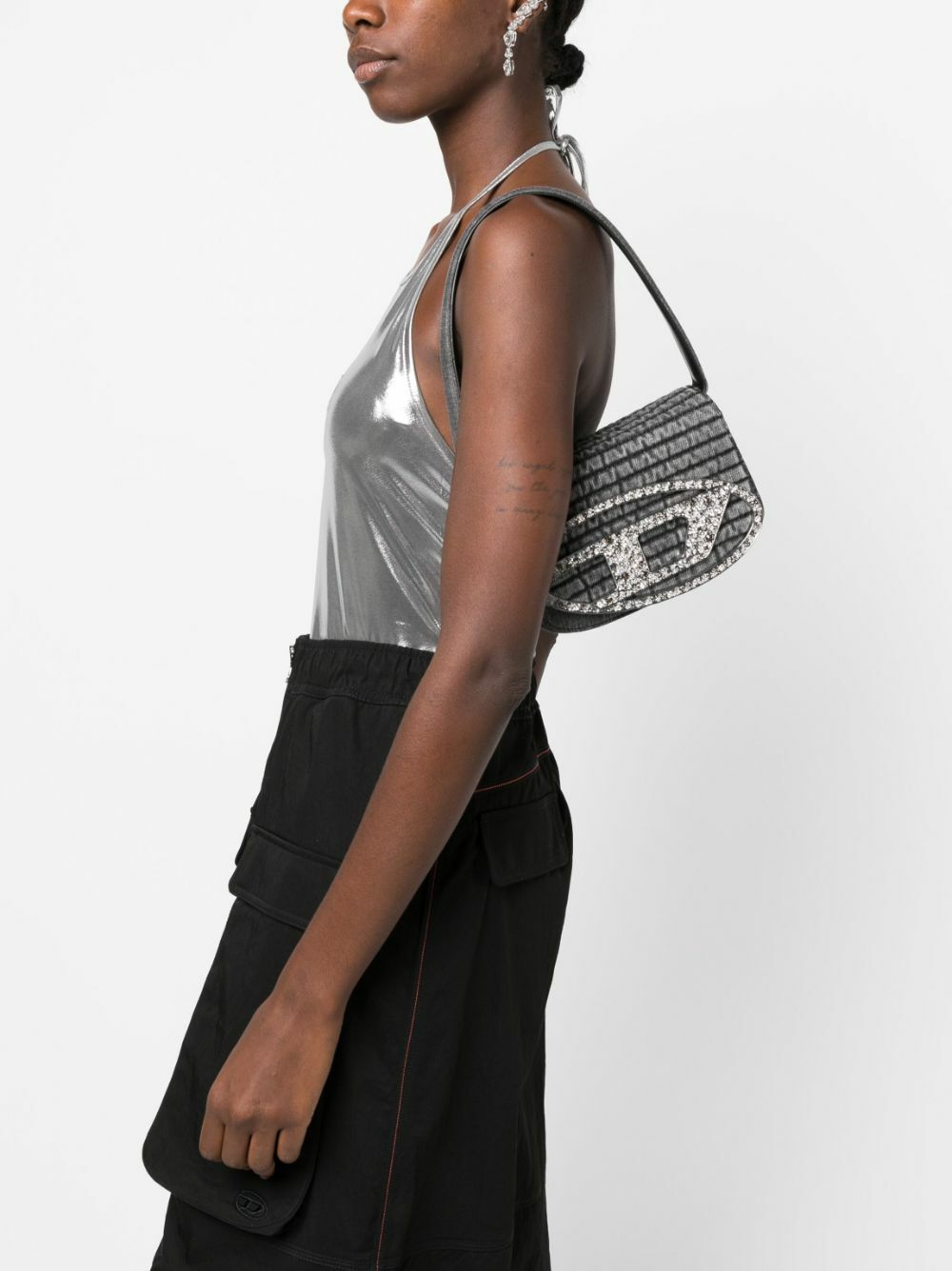 DIESEL - 1dr Leather Shoulder Bag Diesel