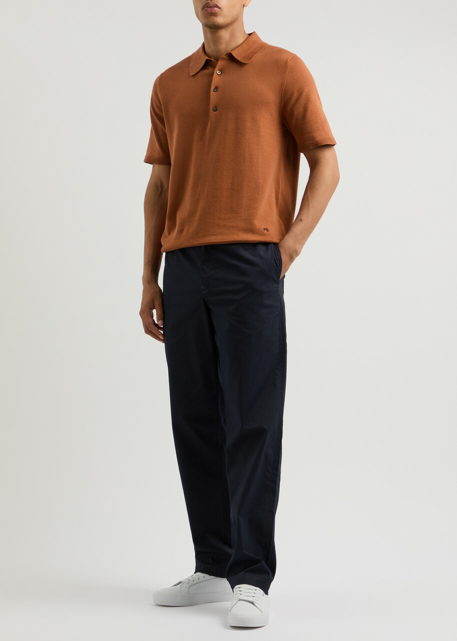 PS Paul Smith Cotton Polo Shirt Red PS by Paul Smith