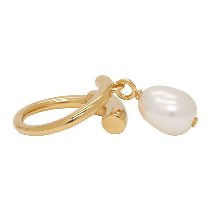 Chloe Gold Pearl Ring Chloe