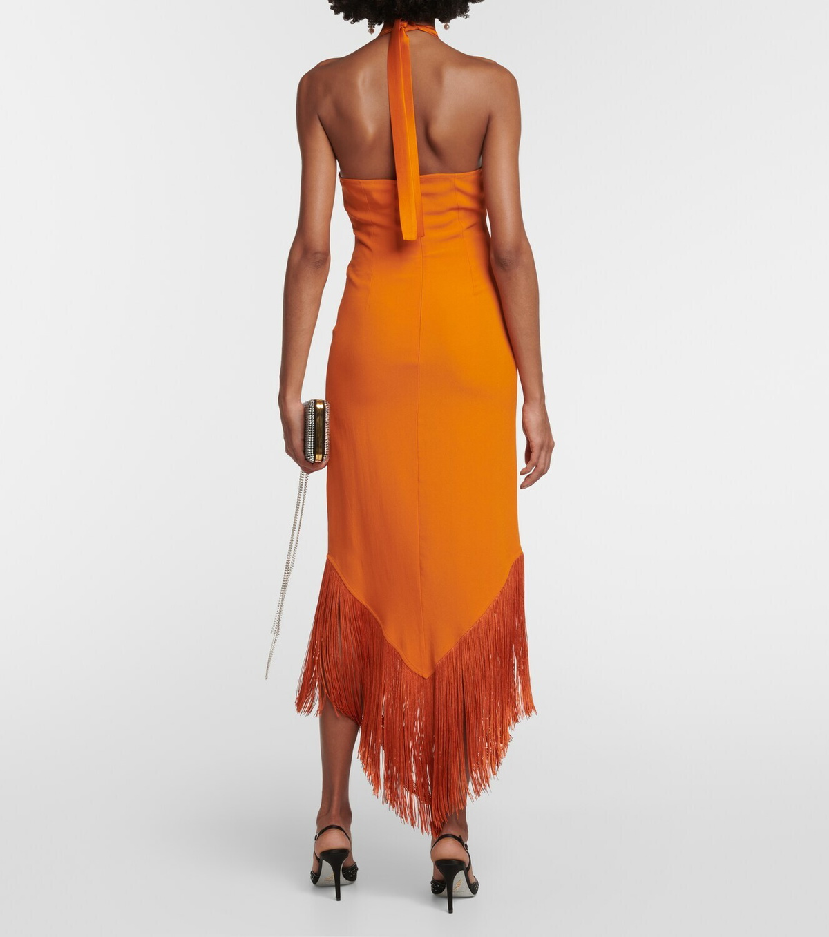 Taller Marmo Nina fringed maxi dress Taller Marmo