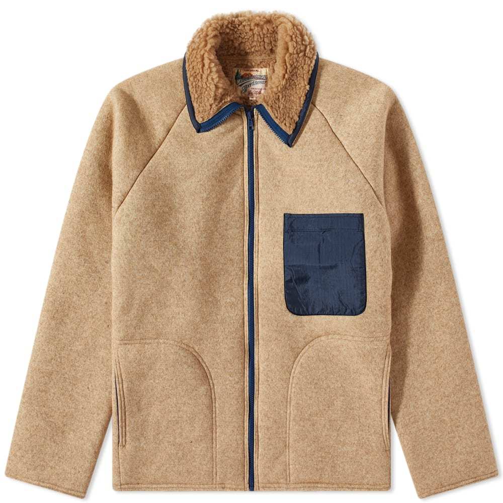 The Real McCoy's Joe Mccoy Outdoor Pile Cardigan The Real McCoys