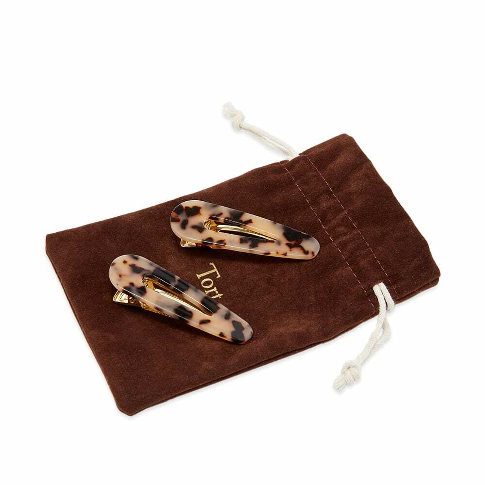 Tort Women's Cora Clips in Warm Tortoiseshell Tort