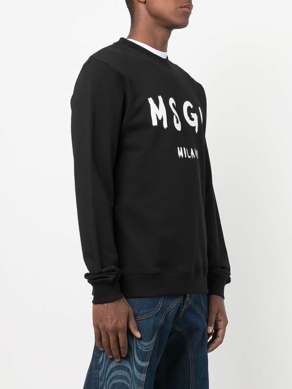 MSGM - Cotton Sweatshirt With Logo MSGM