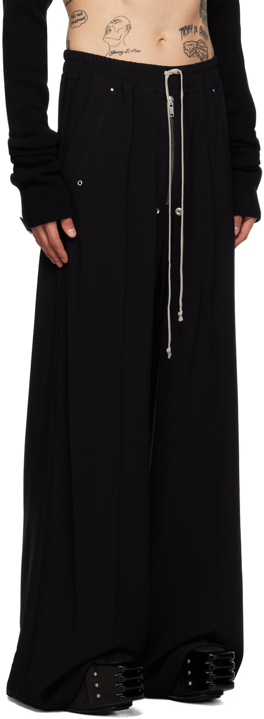 Rick Owens Black Bela Trousers Rick Owens
