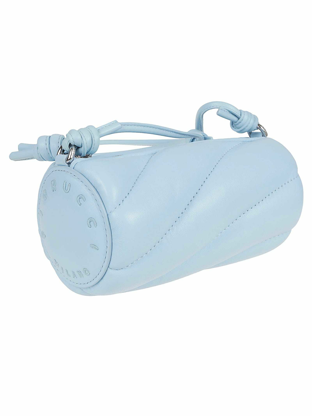 Fiorucci Light Blue Leather Mini Mella Bag Fiorucci