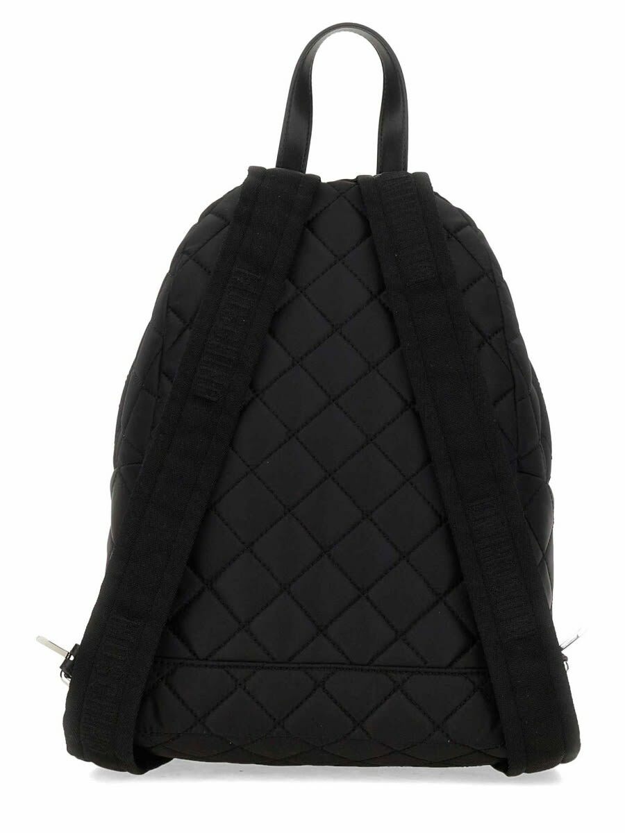Moschino Quilted Nylon Backpack Moschino