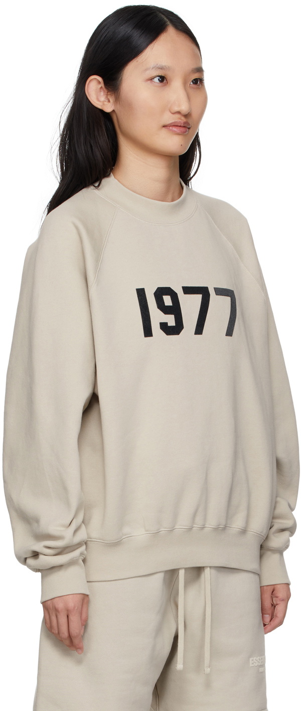 Fear of God ESSENTIALS Beige '1977' Sweatshirt Fear Of God Essentials