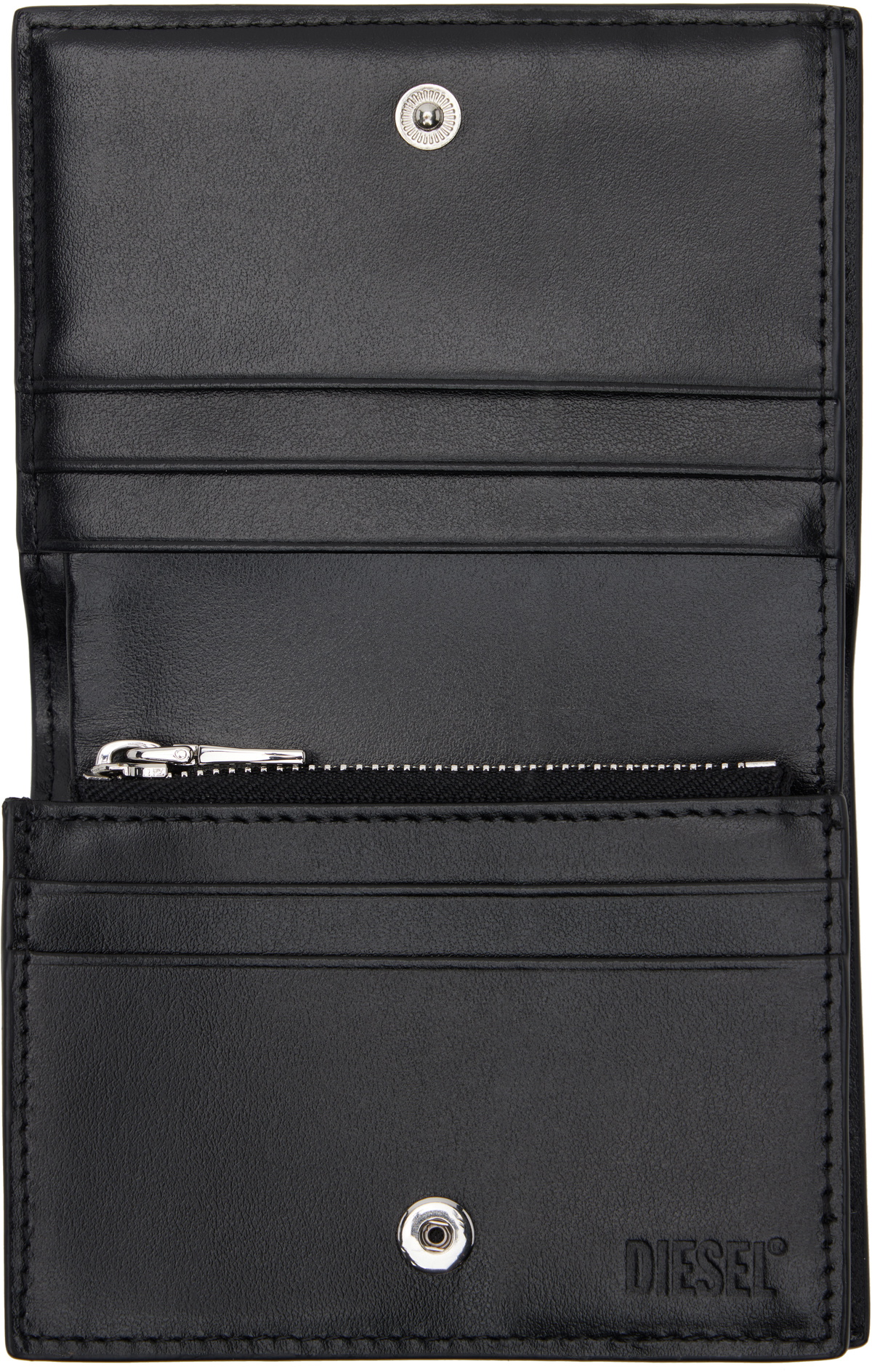 Diesel Black Play Bi Fold Iii Wallet Diesel