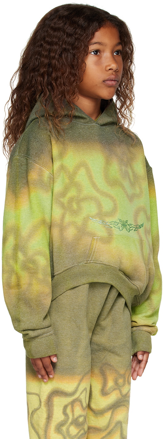 Collina Strada SSENSE Exclusive Kids Khaki Hoodie Collina Strada