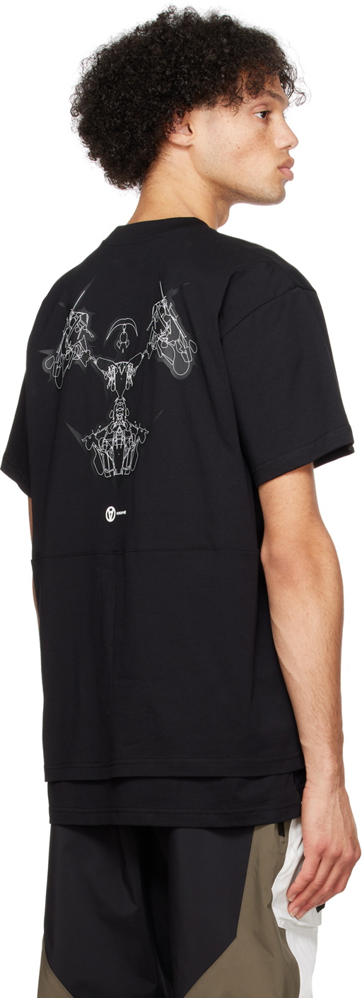 ACRONYM® Black Layered T-Shirt Acronym