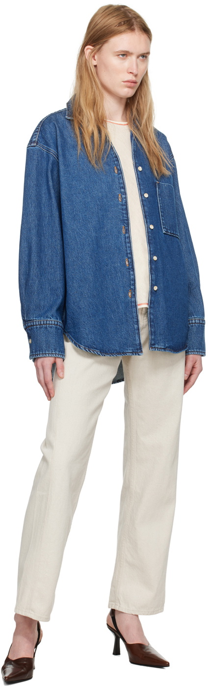BITE Blue Collar Denim Shirt BITE