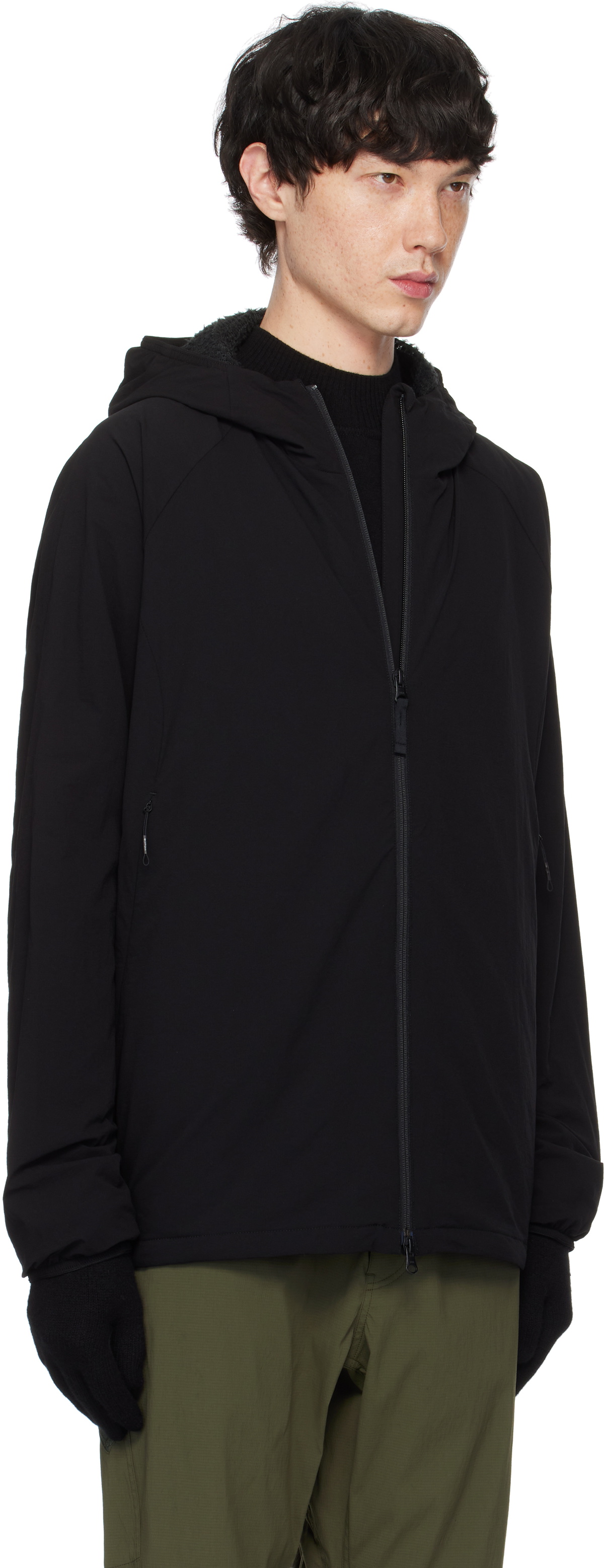 Snow Peak Black Breathable Insulated Jacket Snow Peak