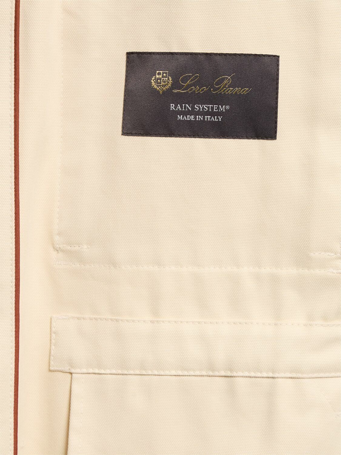 LORO PIANA Toei Cotton Canvas Jacket Loro Piana