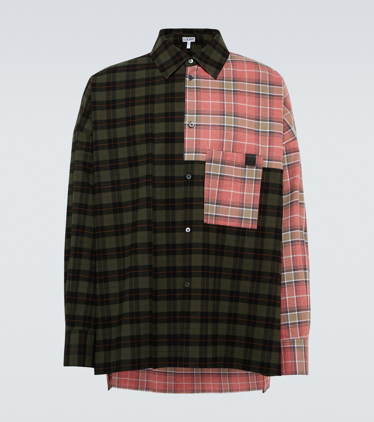 Loewe - Patchwork checked shirt Loewe