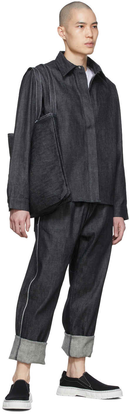 non Black Denim Jacket Nonfiction