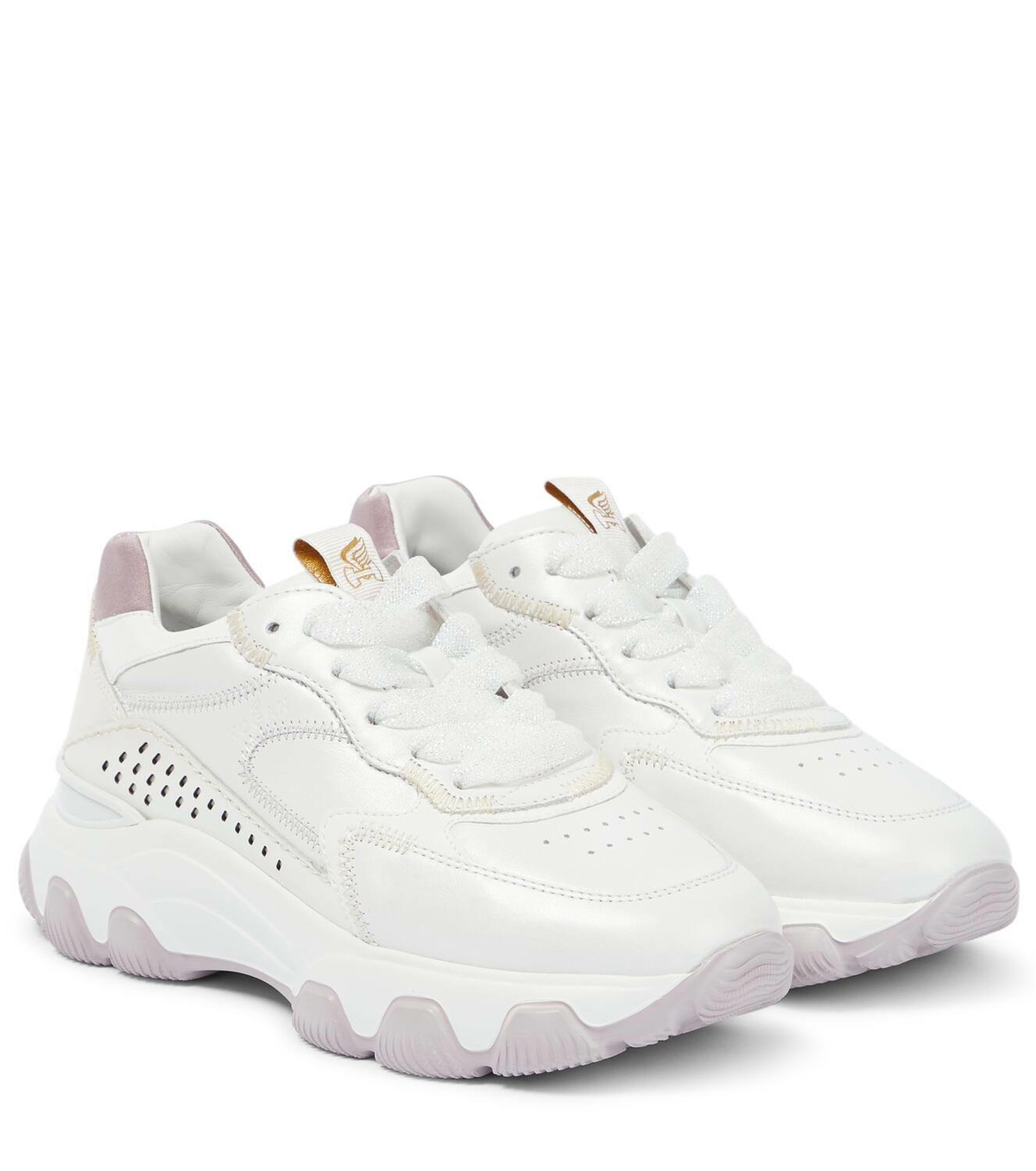 Hogan Hyperactive suede-paneled sneakers Hogan