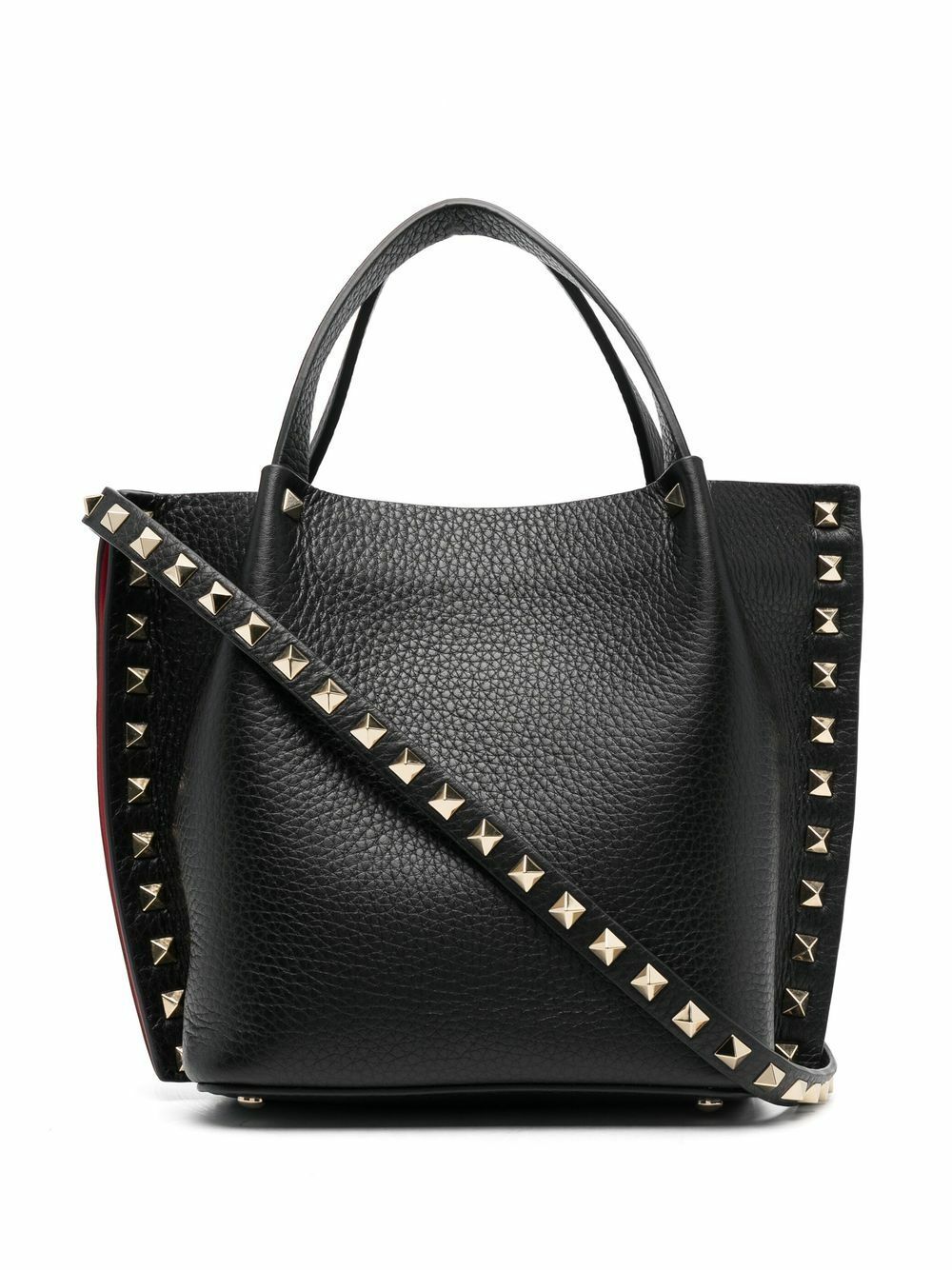 VALENTINO GARAVANI - Rockstud Small Leather Tote Bag Valentino Garavani