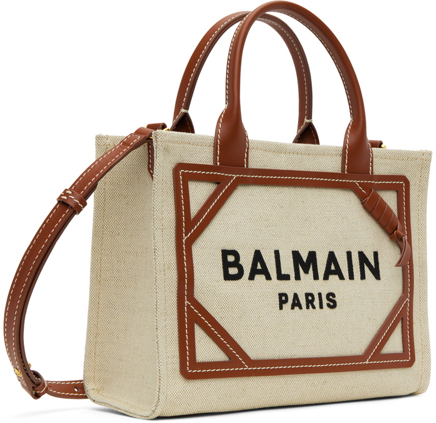 Balmain Beige B-Army Small Bag Balmain