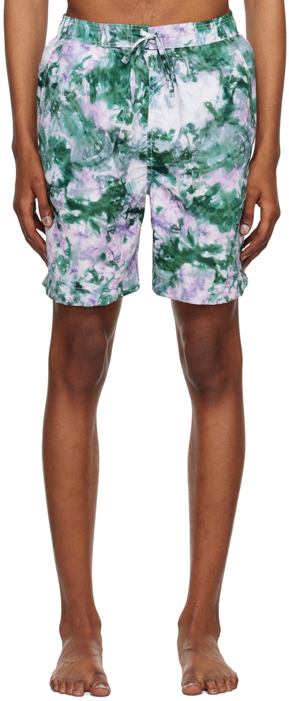 Isabel Marant Green Hydra Swim Shorts Isabel Marant