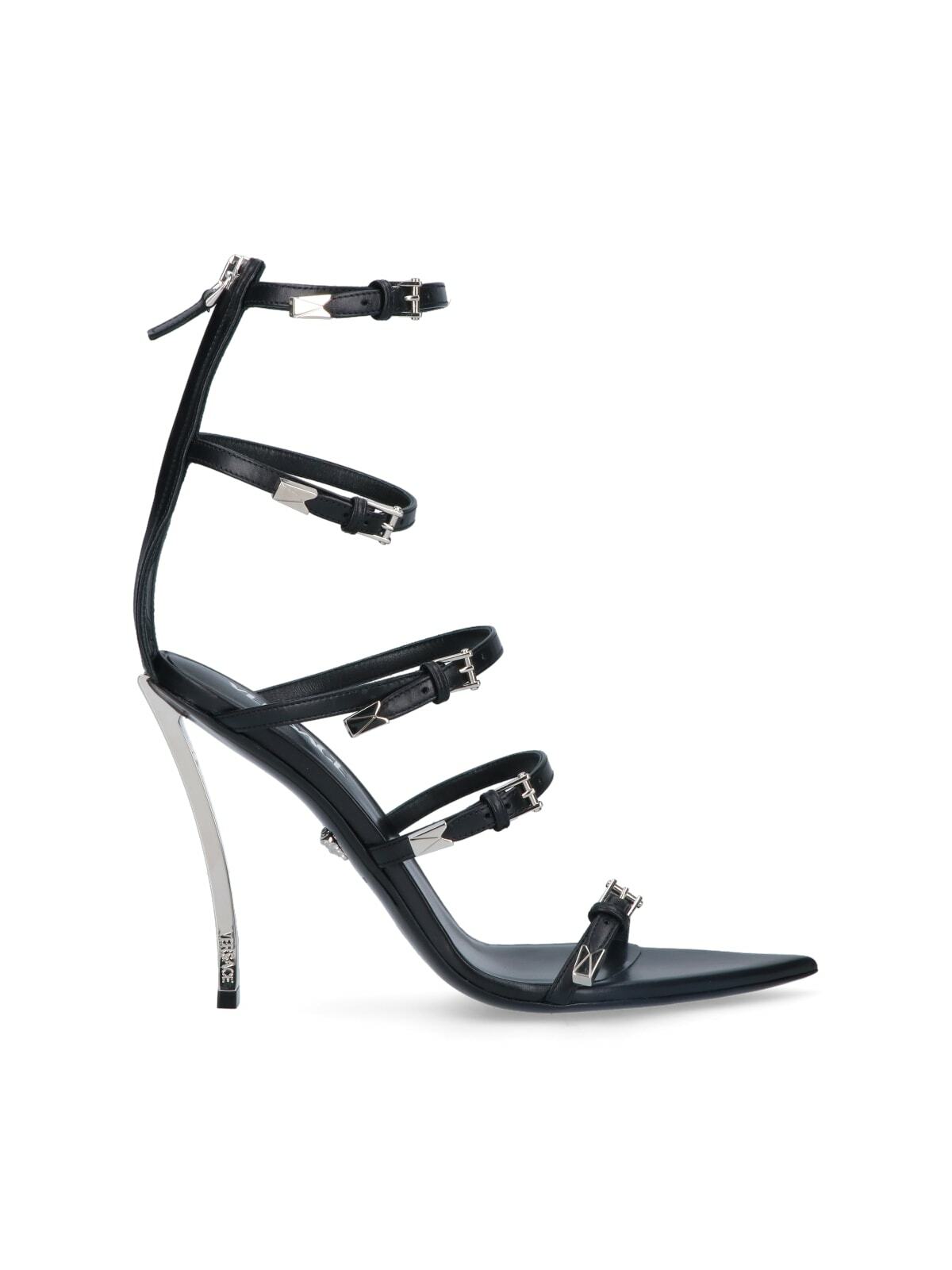 Versace Multi-strap Rear Zipped Sandals Versace