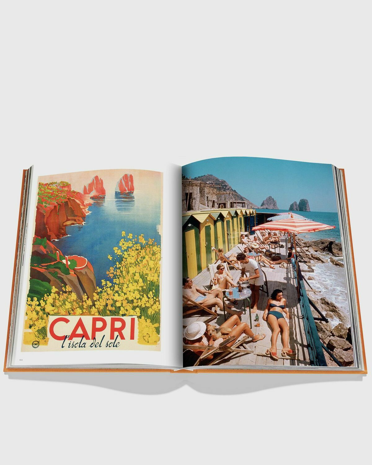 Assouline "Capri Dolce" Vita By Cesare Cunaccia Multi Travel Assouline