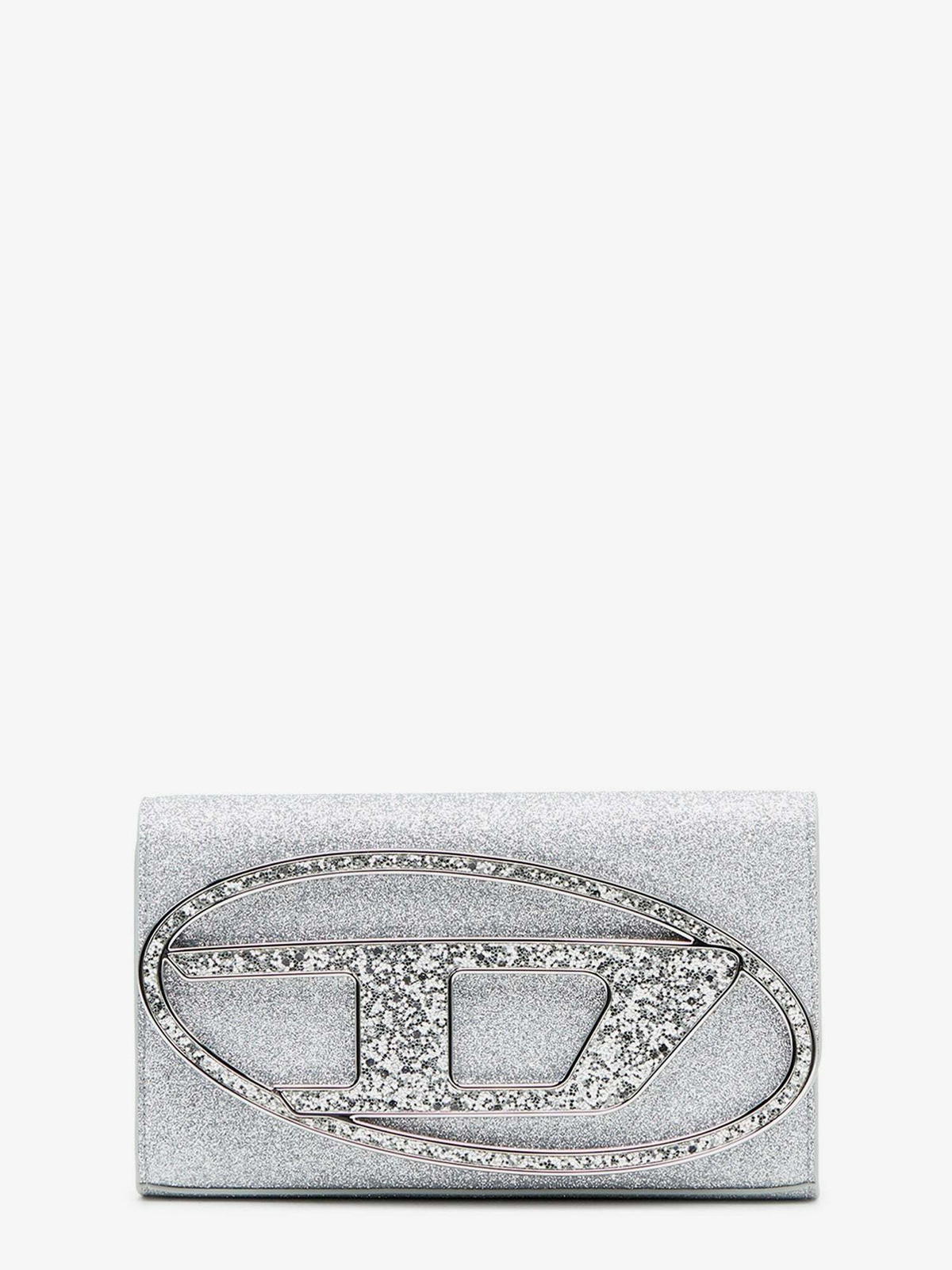 Diesel Shoulder Bag Silver Womens Diesel