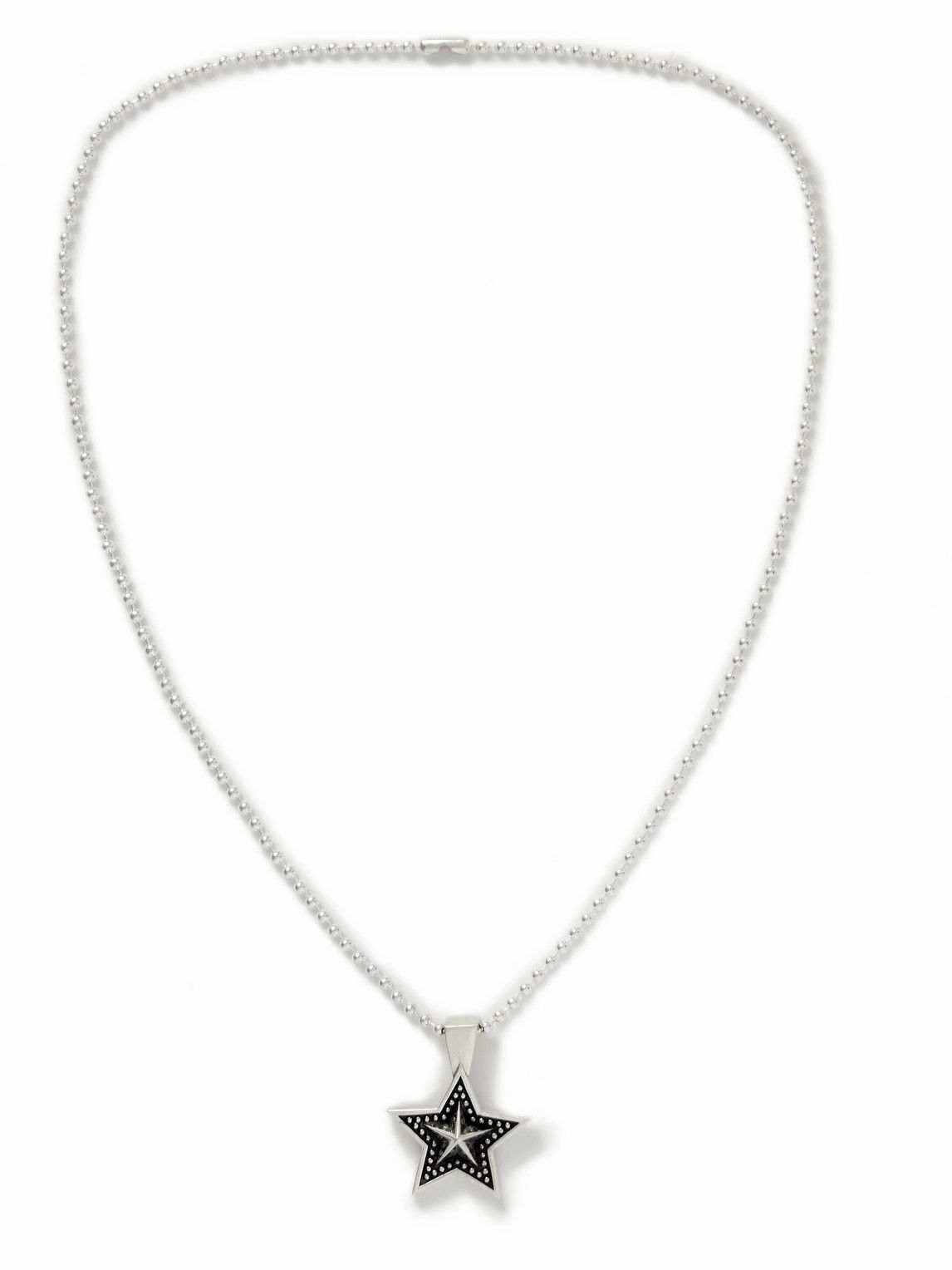 MAPLE - Star Silver Pendant Necklace Maple