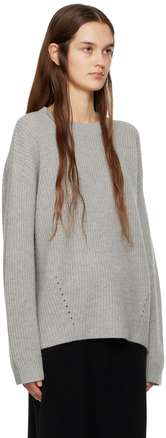 LISA YANG Gray 'The Elise' Sweater Lisa Yang