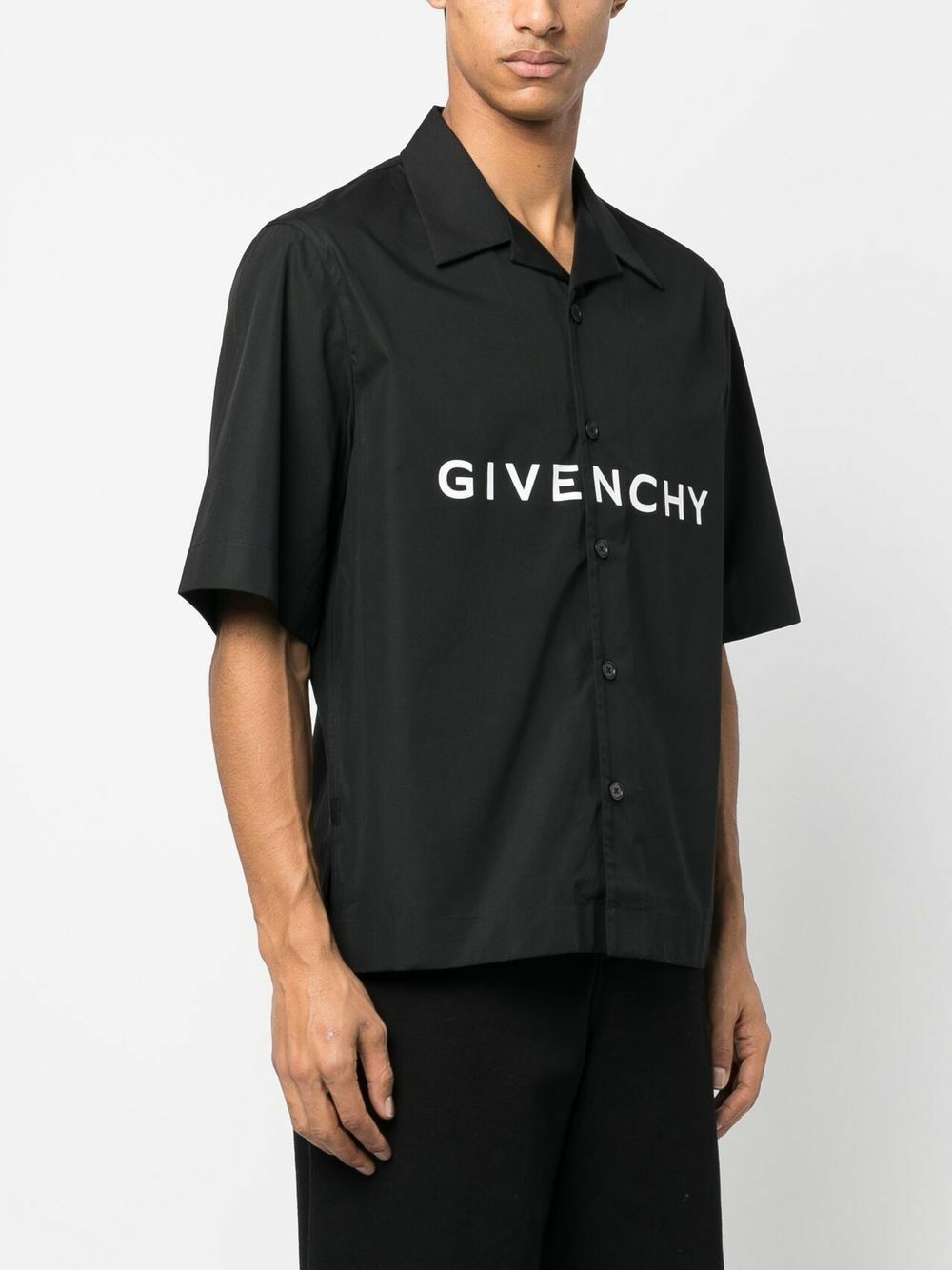 GIVENCHY - Logo Cotton Shirt Givenchy