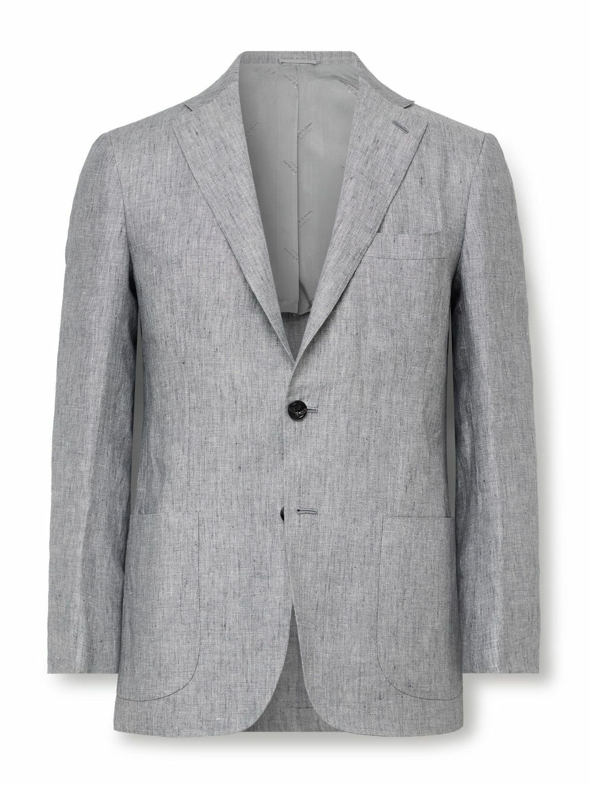 Kiton - Linen Blazer - Gray Kiton
