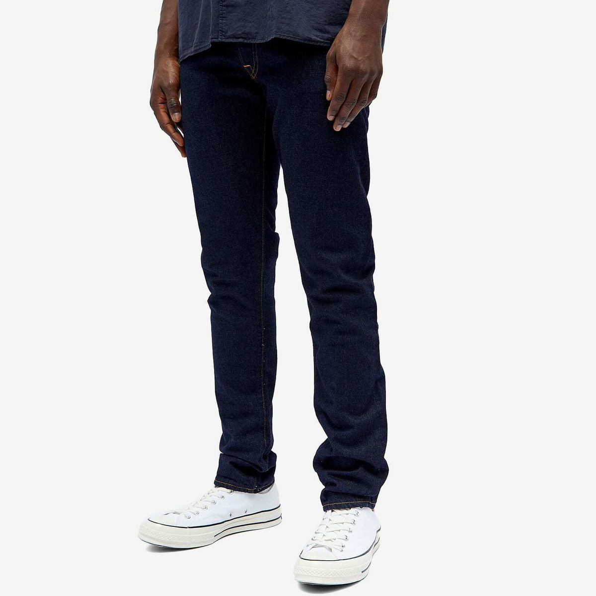 RRL Men's Slim Narrow Jean in Once Washed 4 RRL