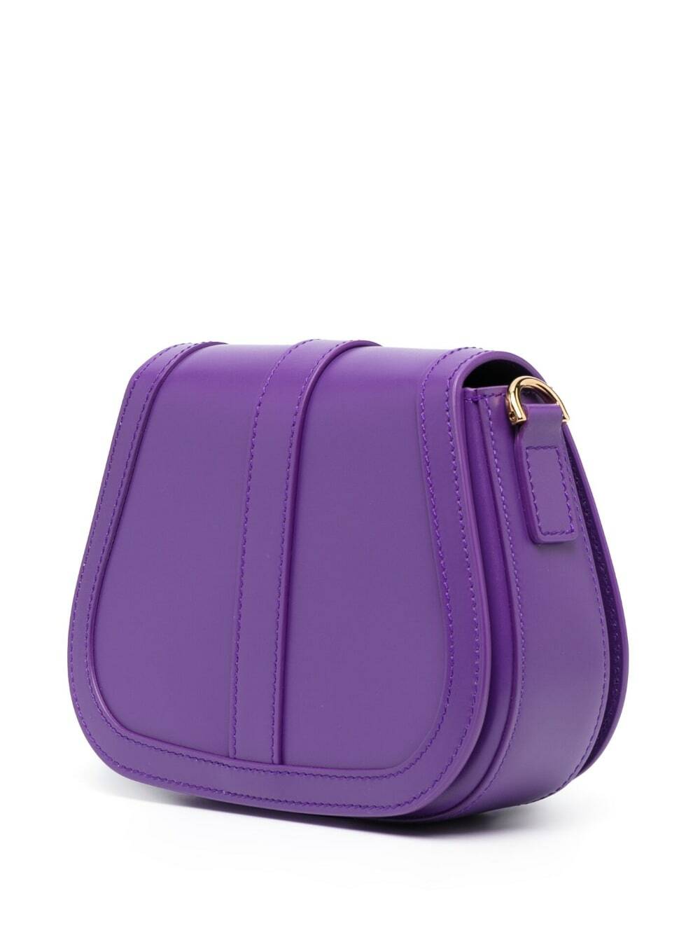 VERSACE - Logo Leather Shoulder Bag Versace